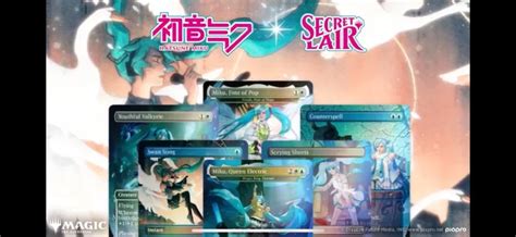 Secret Lair X Hatsune Miku
