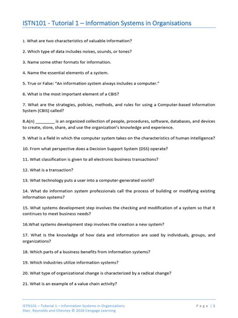 2020 istn101 tutorial 1 iso questions pdf information system
