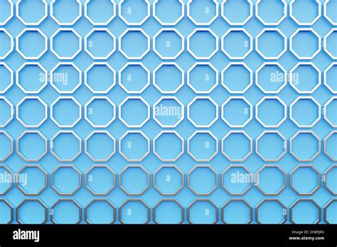 3d Illustration Set Of Shapes On Monocrome Background Pattern