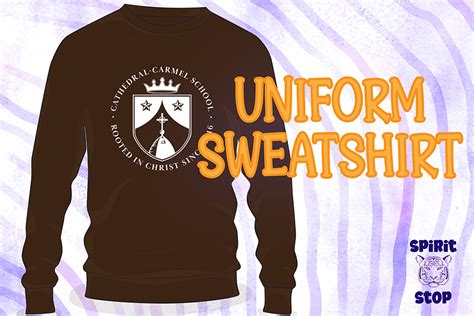 Uniform Sweatshirt Brown Ccs Spirit Stop