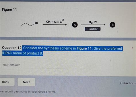 Solved Figure Question Consider The Synthesis Scheme Chegg Com