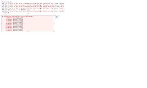 Javascript Get Rangeerror Maximum Call Stack Size Exceeded Stack Overflow