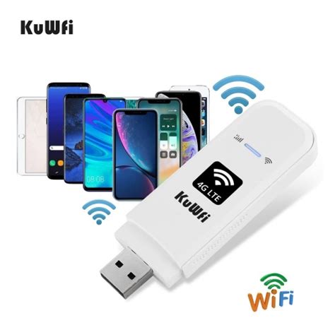 Kuwfi G Wifi Modem Dongle Router Mbps Universal Unlocked G Sim Card Wifi Adaptor