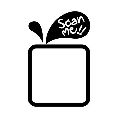 Black Qr Code Scan PNG