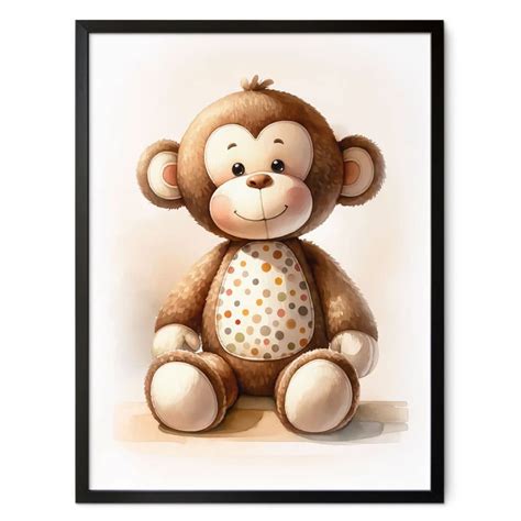 Poster Kleiner Affe Magnusson Wall Art De