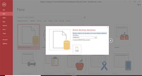 Cara Membuat Basis Data Di Microsoft Access 2016 F I D