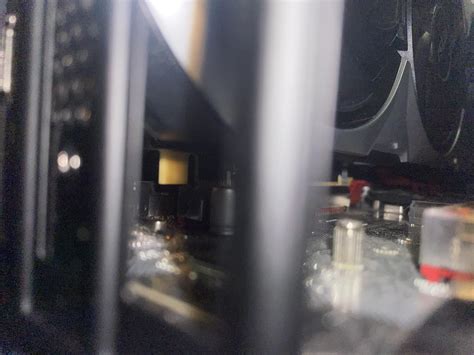 Are The Pins Supposed To Be Visible When Gpu Is In Pcie Slot R
