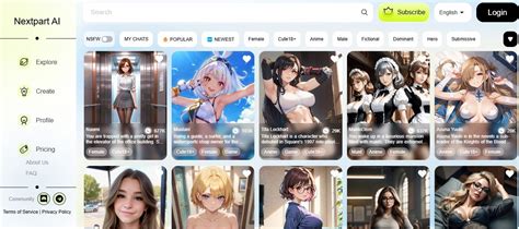 Nextpart Ai Customizable Nsfw Character Ai Chatbot Platform