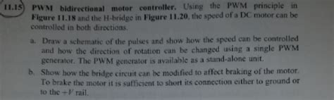Pwm Bidirectional Motor Controller Using The Pwm