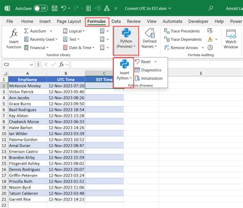 How To Convert UTC Time To EST In Excel Ways On Sheets
