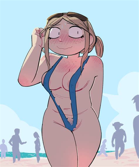 Rule 34 1girls Amber Blueregardtwo Beach Blonde Hair Blueregardtwo
