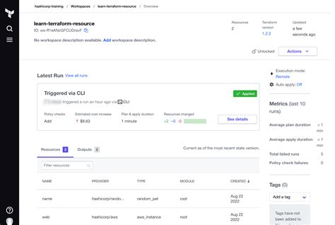 Define Infrastructure With Terraform Resources Terraform Hashicorp Developer