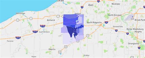 Where Is Elyria Ohio On A Map Of Ohio Maps Of Ohio