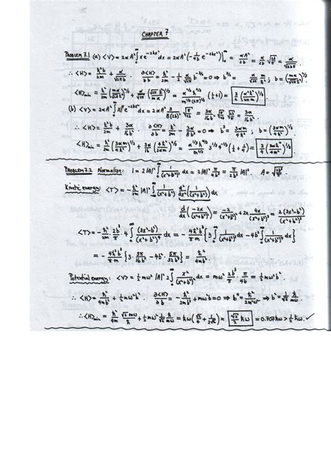 Handwritten Notes On Quantum Physics Ii Phys 402 Study Notes
