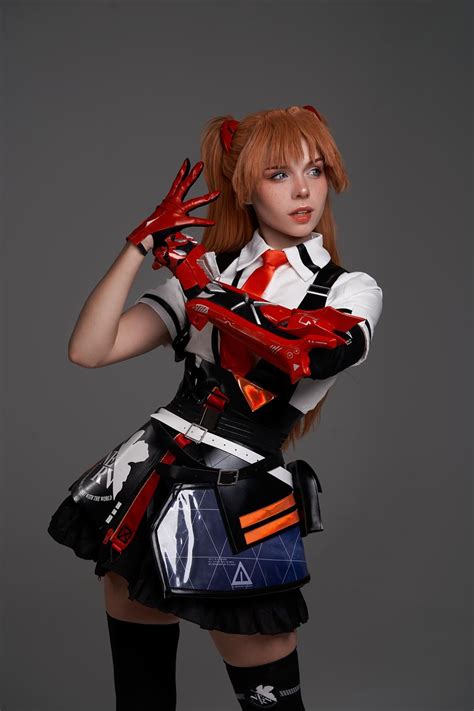 Asuka Langley Sohryu Honkai Impact Cosplay By Lil Bamby Photo By Kattleinad R Asuka