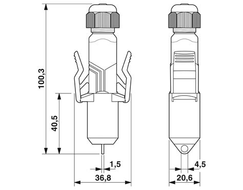 Vs 04 Ms 2gb Ip67 Usb Memory Stick 1405109 Phoenix Contact