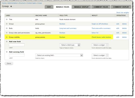 Group Access Drupal Org