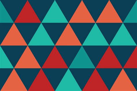 Abstract Geometric Triangle Seamless Pattern Vector Art At Vecteezy