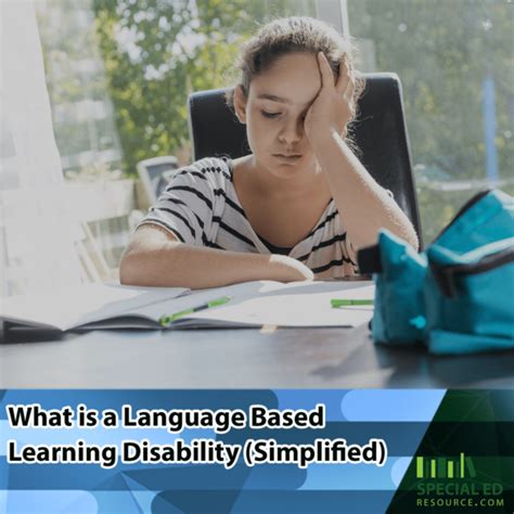 What Is A Language Based Learning Disability Simplified