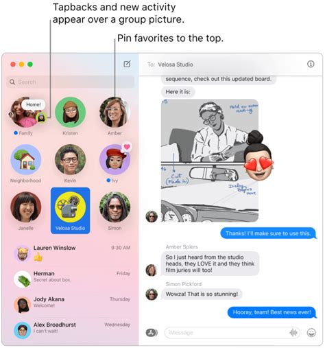 how to use messages in macos big sur and become a texting master