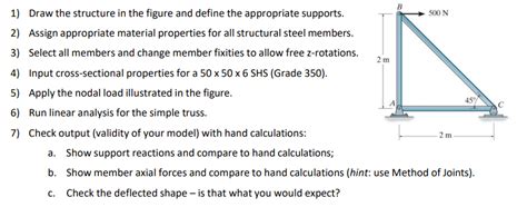 Solved Draw The Structure In The Figure And Define Th