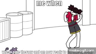 Jaiden Animations Dances To Pokemon Music For Minutes On Make A Gif
