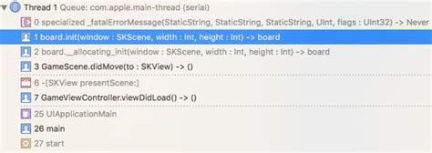 Ios Swift 3 Excbadinstructioncodeexc1386invopsubcode0x0 Error Stack Overflow