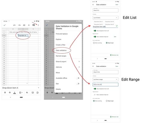How To Edit A Drop Down List In Google Sheets