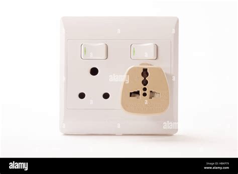 Plug With Adapter Stock Photo Alamy
