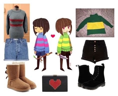 Chara And Frisk Undertale Cosplay Outfits Outfits Undertale Cosplay