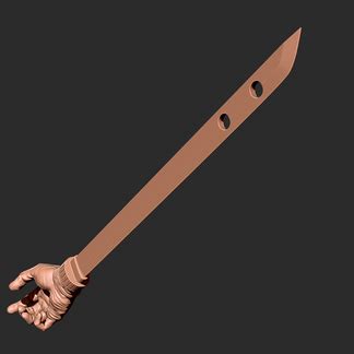 Hand Sword Haruta Shigemo Jujutsu Kaisen Cosplay Prop Battle
