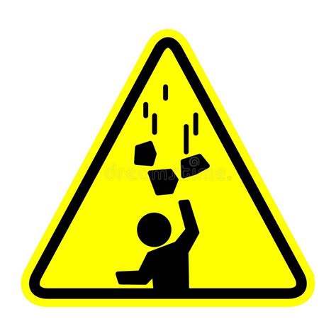 Falling Objects Icon Vector Illustration Stock Vector Illustration