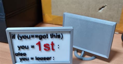 Best Programmer Award And Trophy By Avivm Download Free Stl Model