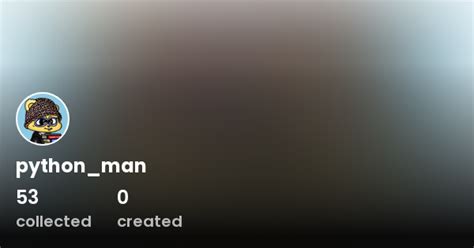 Python Man Profile Opensea