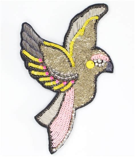 Sofia Citronbroche Lhonorable Bijoux Brodés à La Main