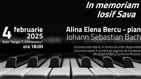 Serate Muzicale In Memoriam Iosif Sava La Brașov Radio Vacanța