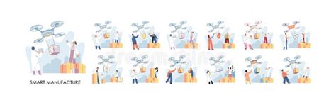 Automation And Development Of Delivery Process Idea Of Modern Transportation And Distribution