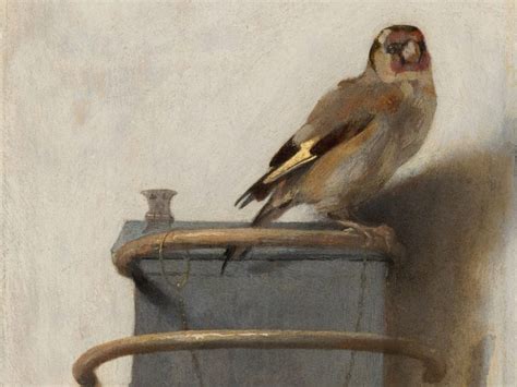 The Engagement Of Carel Fabritius Goldfinch Of 1654 With The Dutch