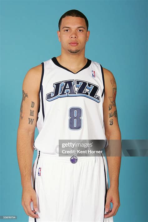 Deron Williams Of The Utah Jazz Poses For A Portrait During Nba Media