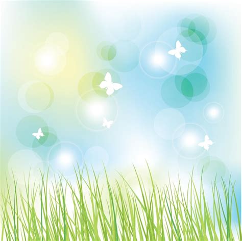 Premium Vector Nature Grass Background