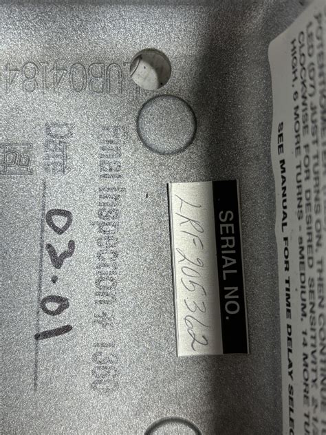 Bindicator Rf82l5g1n T Rf Series Level Cable Probe Radio Frequency Moses B Glick