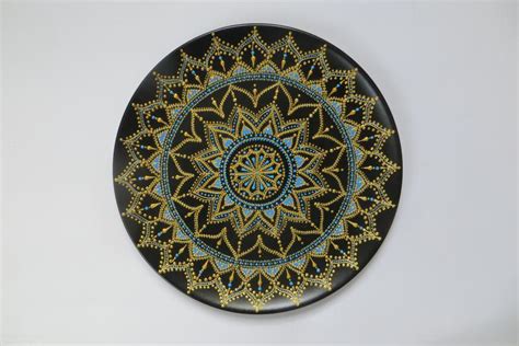Декоративна керамічеса тарілка — ціна 650 грн у каталозі Декоративні елементи Купити товари для