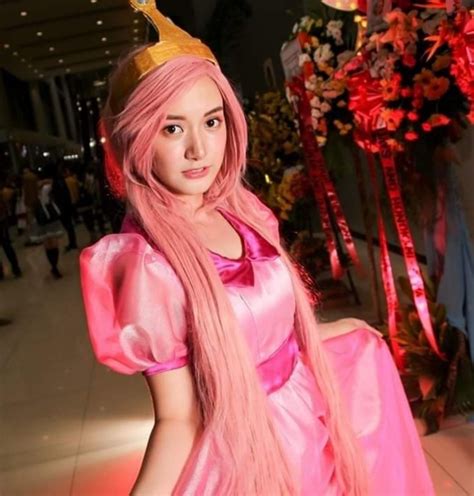 Cosplay Costume Dress Princess Bubblegum Set On Carousell