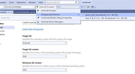 The Default Uno Android Project Template Cannot Be Debugged In Visual Studio Preview