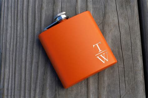 personalized flask engraved flask custom flask groomsmen etsy