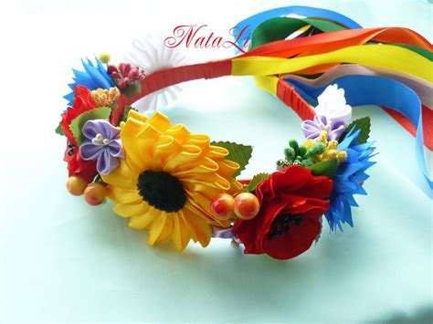 Український віночок — ціна 400 грн у каталозі Обручі для волосся Купити товари для краси і