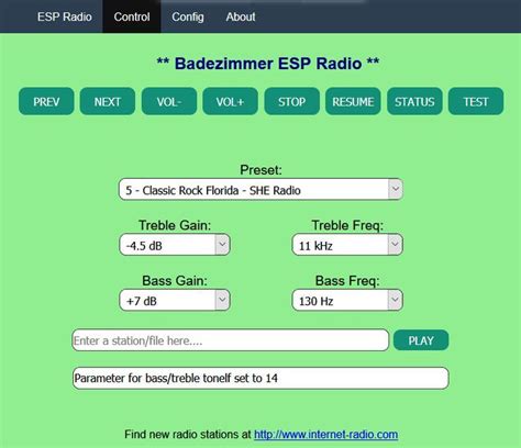 webinterface fon arduino webradio basteln arduino sensoren esp8266 arduino bluetooth