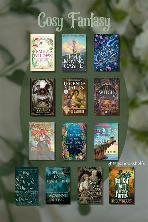 Fantasy Books Recommendations Cozy Fantasy Books To Read Fantasy