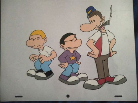 Humanbone Cousins Animation Cel By Grishamanimation1 On Deviantart