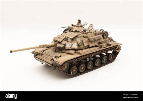 Operation Desert Storm Usmc M60a1 Patton Main Battle Tank With Reactive